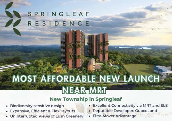 Springleaf Residence Upper Thomson Rd | New Launch SG Condo